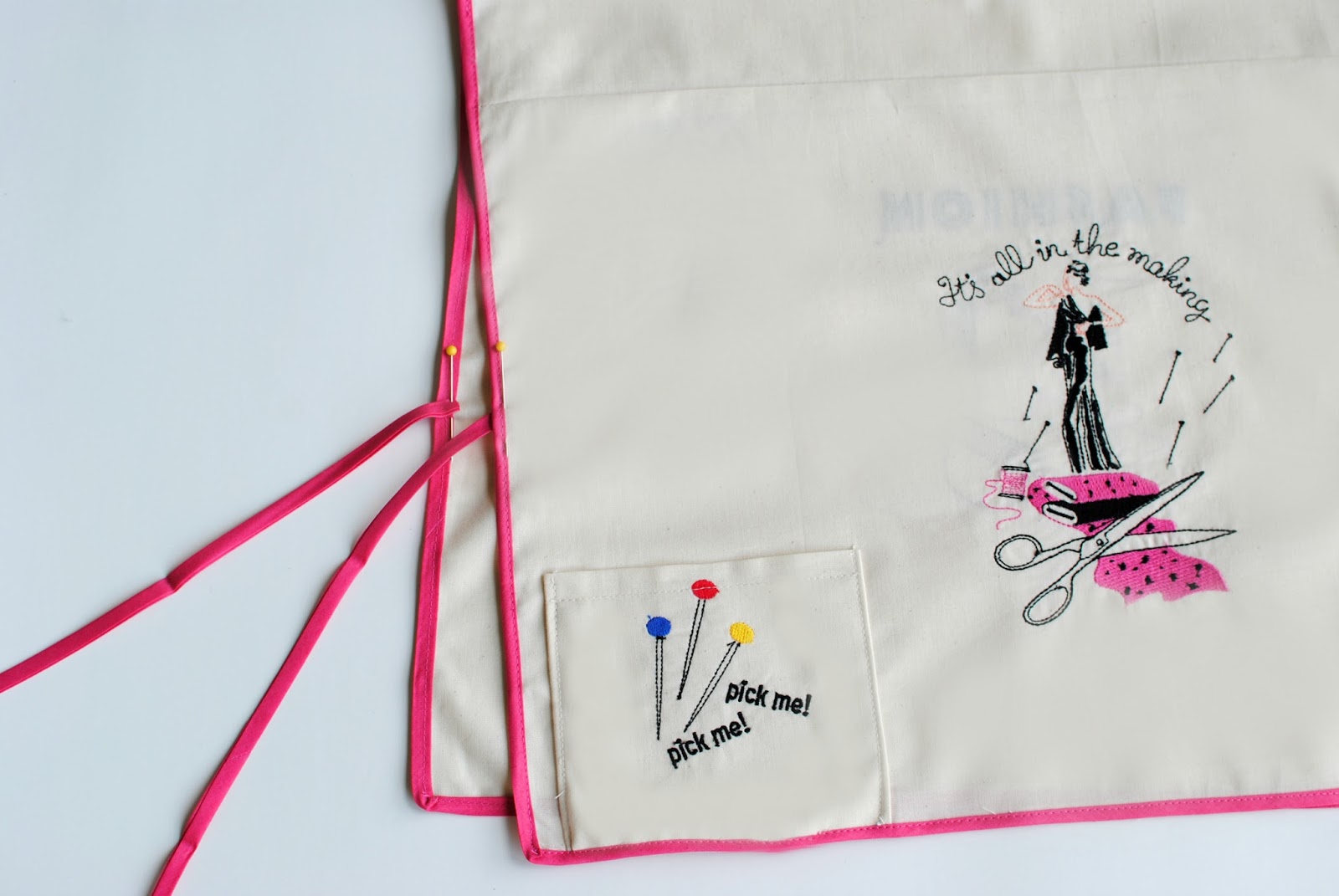 Trash To Couture: DIY Embroidered Sewing Machine Cover