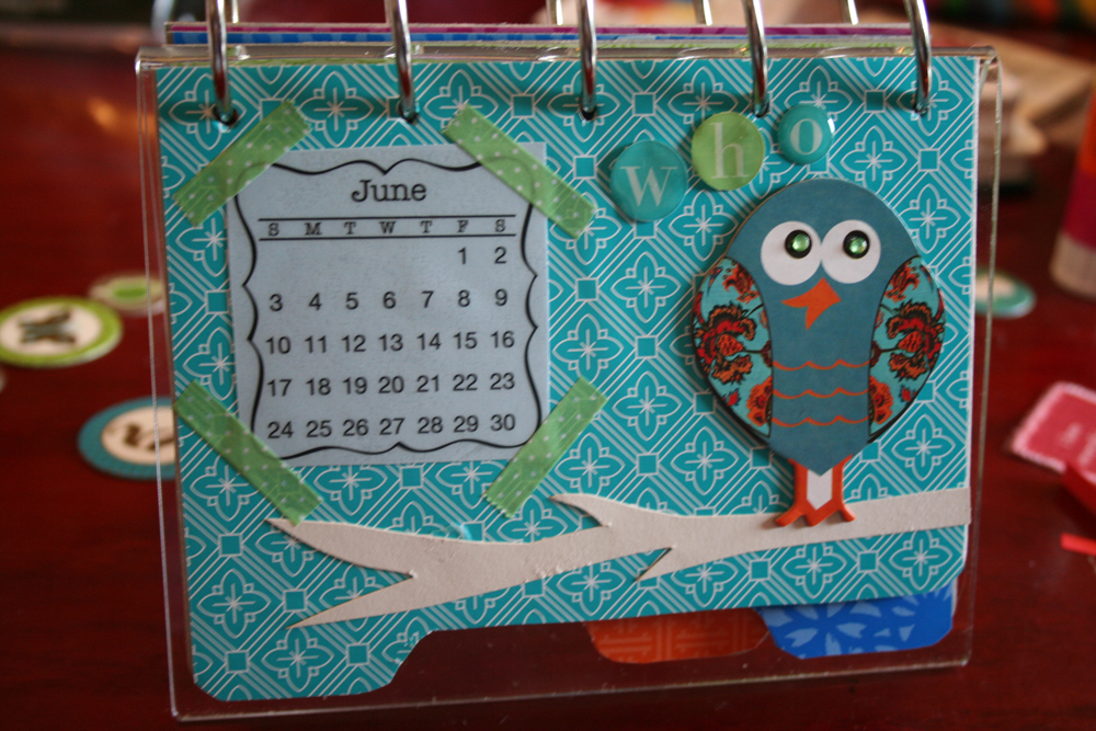 The Experimental Crafter: Handmade Calendar