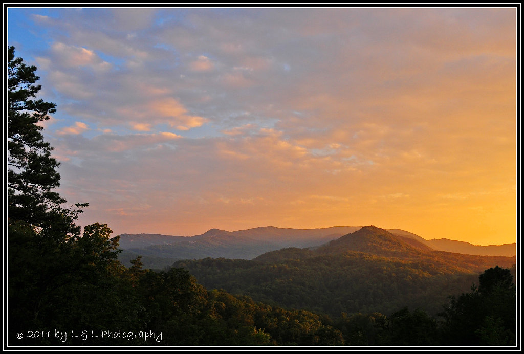 Images - The Art of Photography: Smoky Mountain sunset - Gatlinburg ...