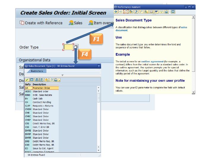 NAVIGATION IN SAP GUI