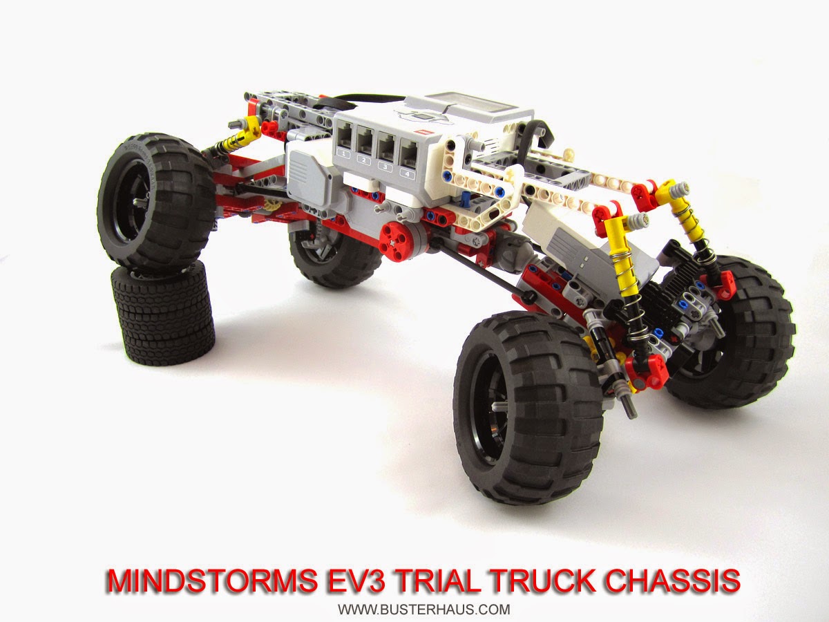 BusterHaus.com: Mindstorms EV3 Trial Truck Chassis