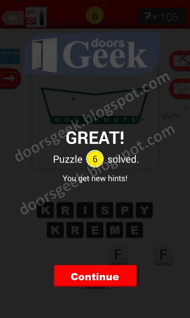 Guess The Food [Level 30-6] answer ~ Doors Geek