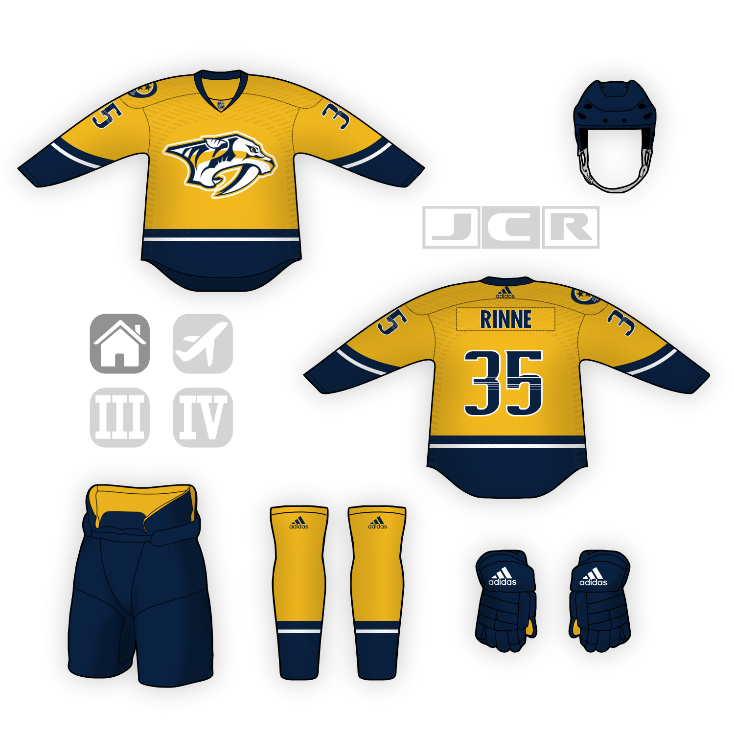 NHL by Adidas: Nashville Predators