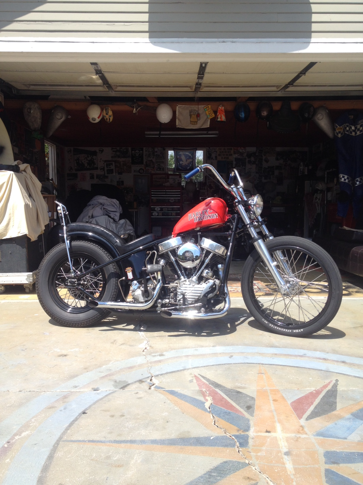 Born Loser: 1950 Pan Head Chopper For Sale