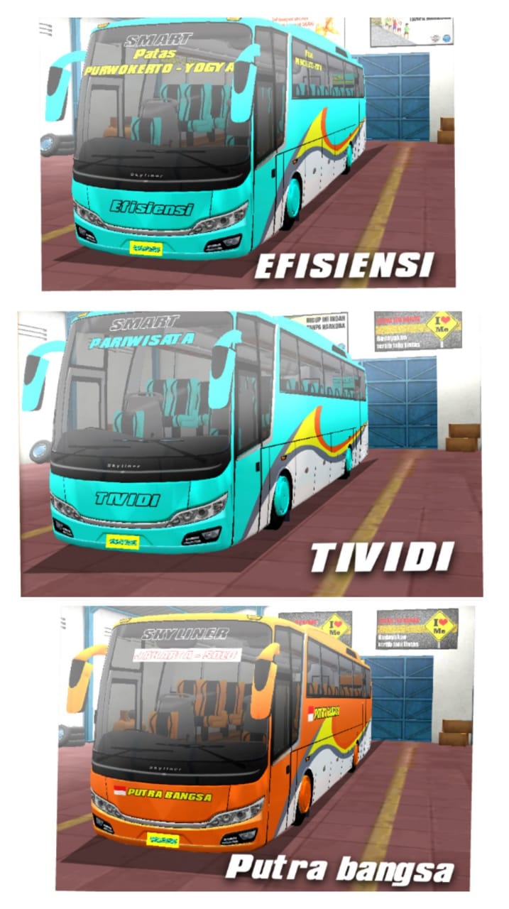 KUMPULAN LIVERY MOD SKYLINER CVT ALDOVADEWA MOD BUSSID - ALDOVA DEWA MOD