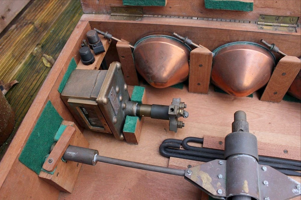 Vintage anemometers and other wind measuring devices.: January 2015