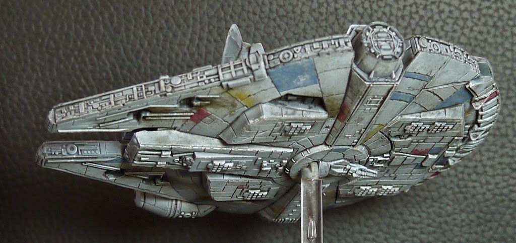 Rule 37: X-Wing Showcase : Millenium Falcon Repaint