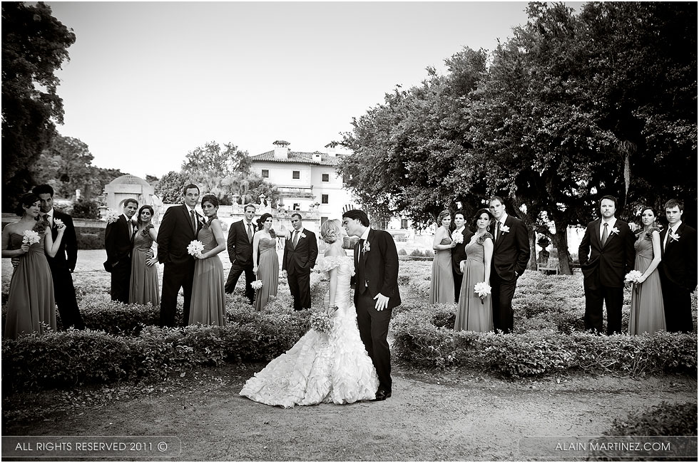 Jennifer J Events: Jamie + Asher - Platinum Style at Vizcaya!