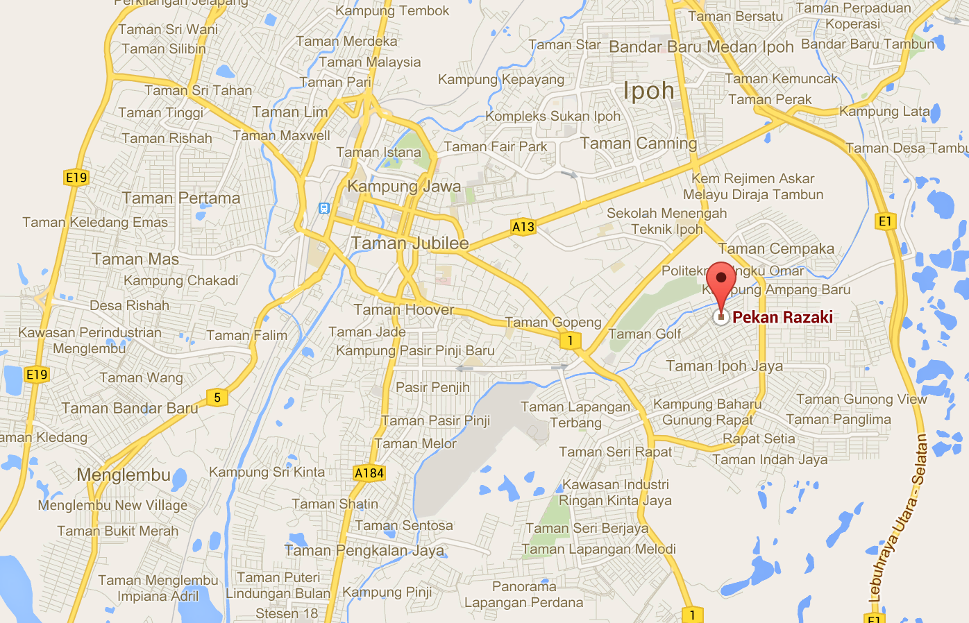 HomeStay Pekan Razaki: Laman Utama