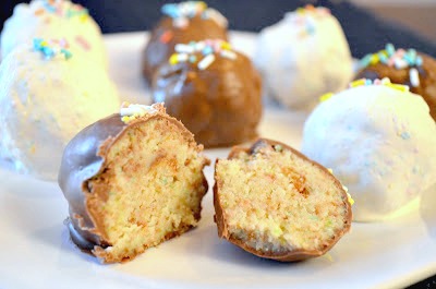 The Savvy Kitchen: Funfetti Cake Balls