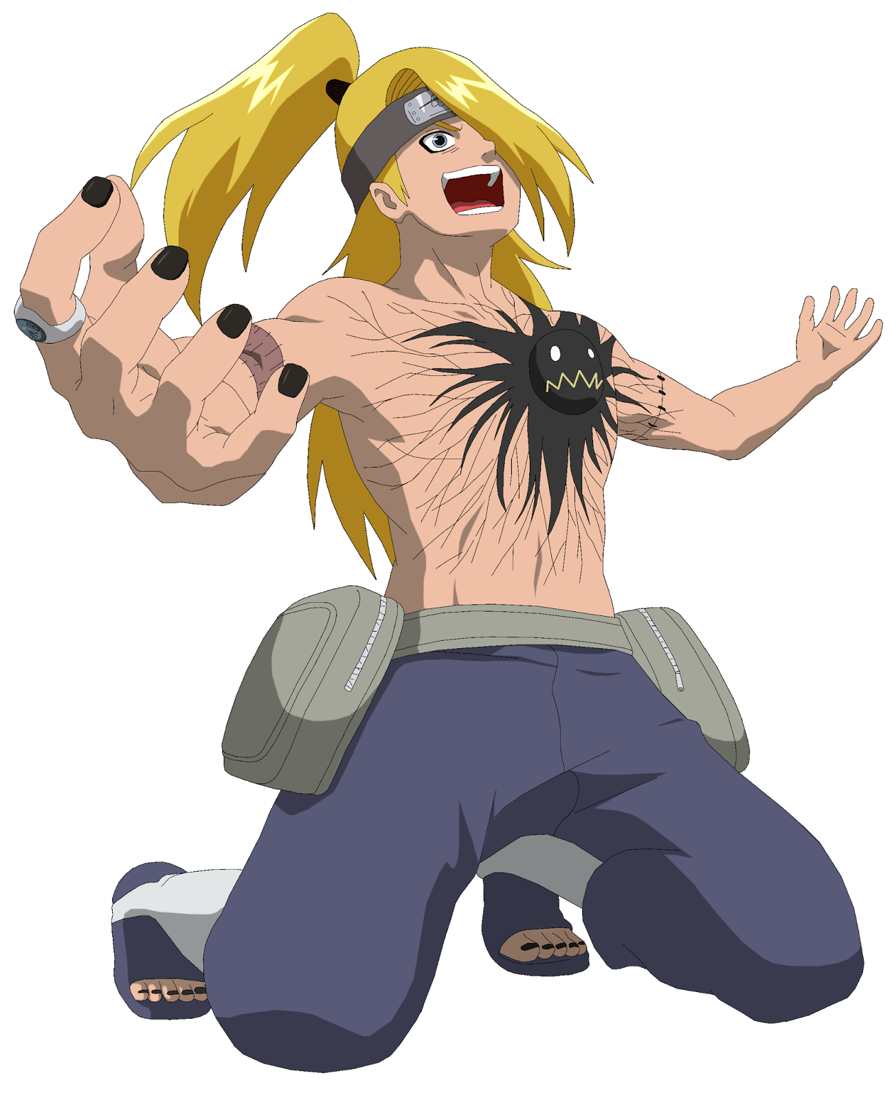 Animé imágenes by Akatsuki Karasu: 34 renders de Deidara (20), Sasori ...