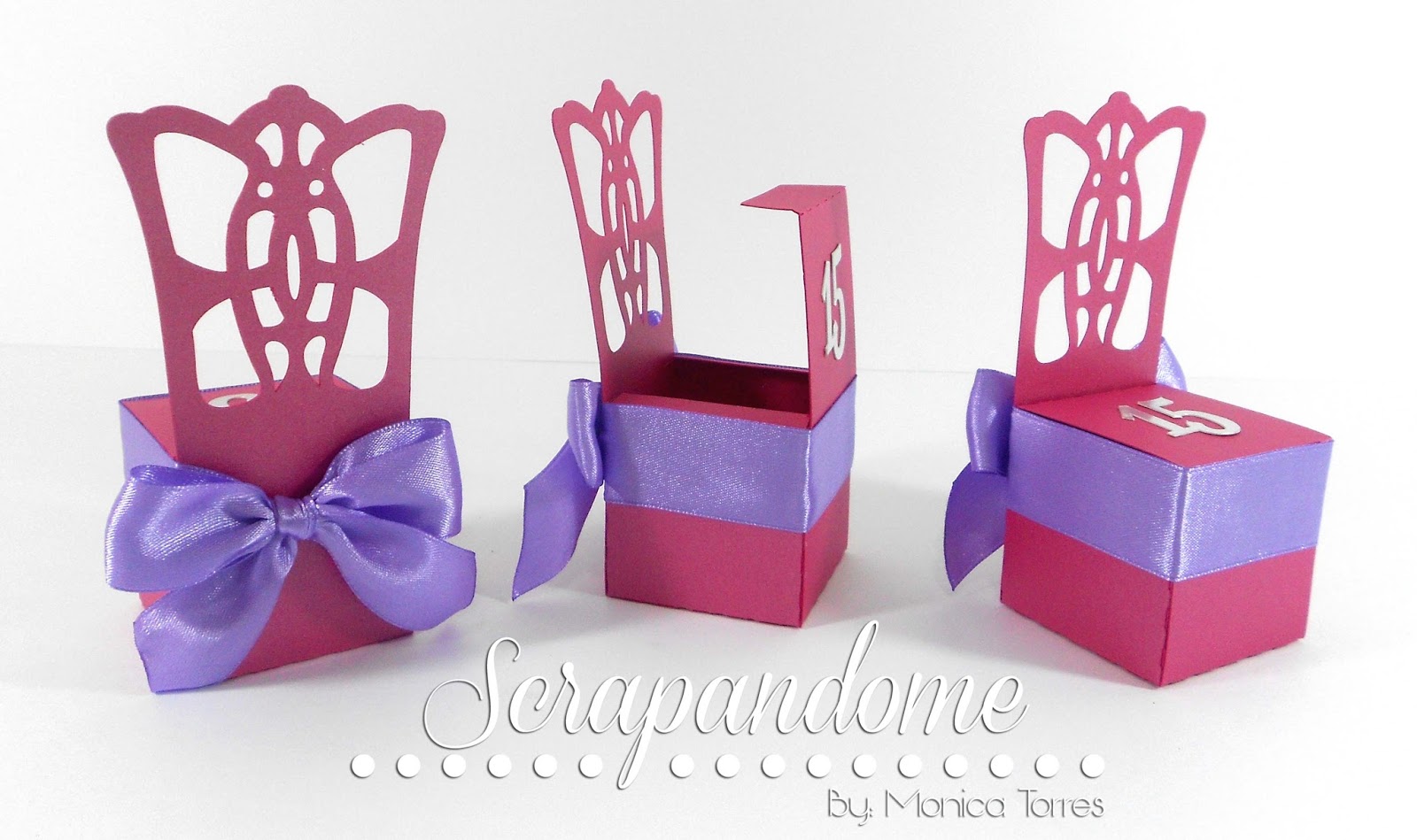 Scrapandome Con Los Recuerdos: Quinceañera Rosa Plata y Lila