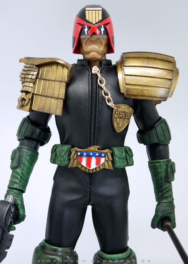 toyhaven: "I am the LAW!" 2000 AD x ThreeA 1/6th Scale JUDGE DREDD 12 ...