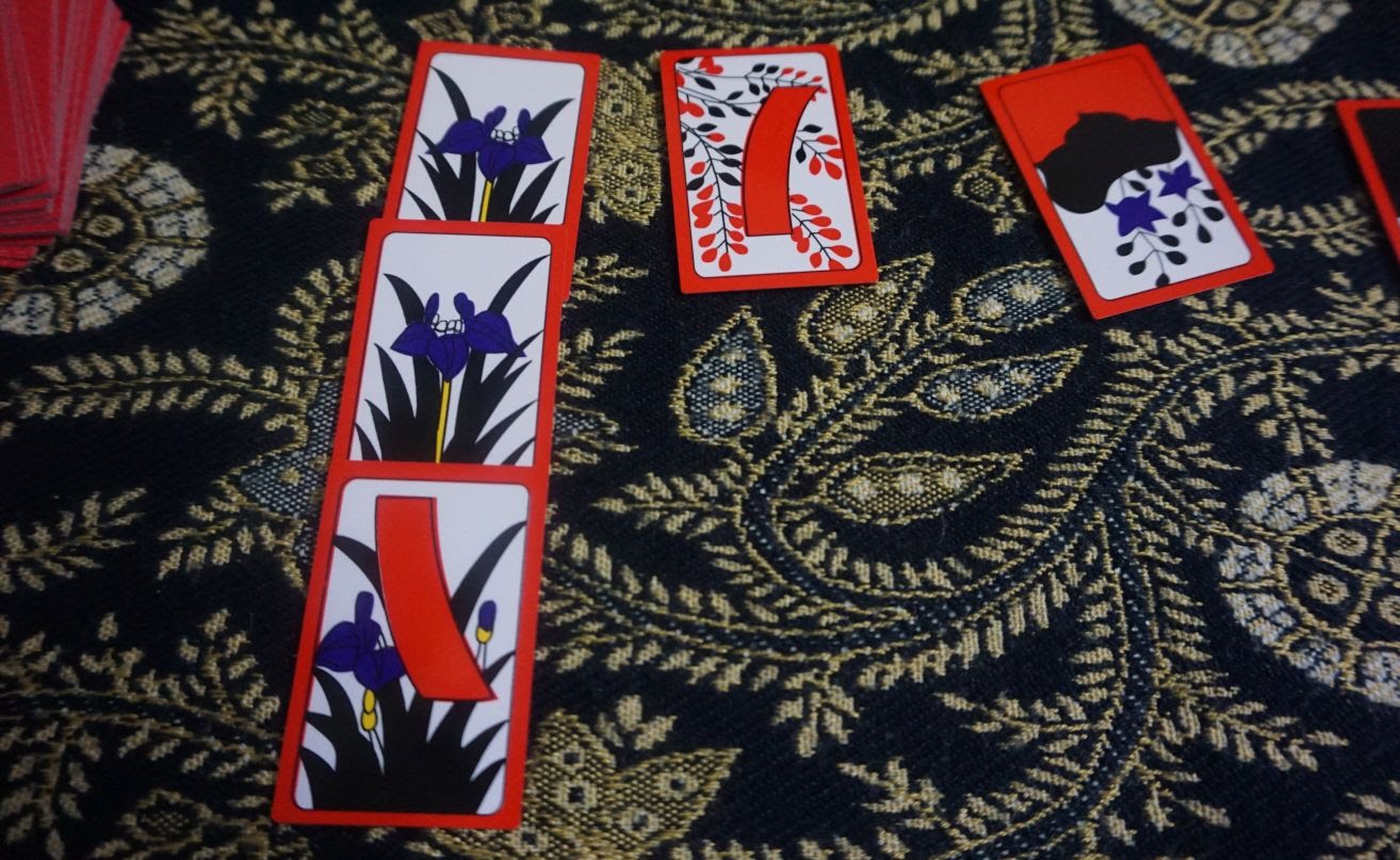 Hiew's Boardgame Blog: Hanafuda (Japanese traditional game) - Koi Koi