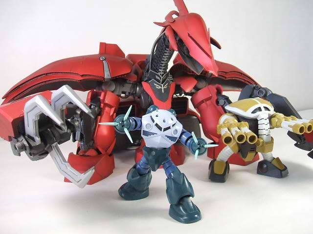 GUNDAM GUY: 1/144 AMA-X7 Shamblo - Scratch Build