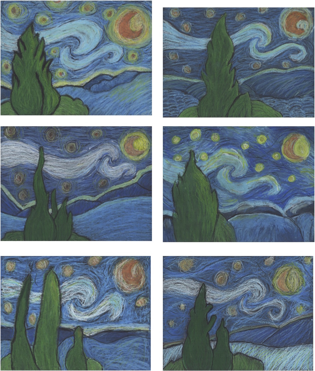 The Rolling Artroom: Van Gogh's Starry Night (4th-6th Grade)