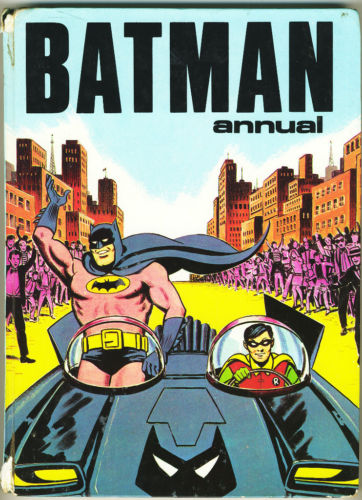 DC Comics Fortress of Memorabilia: British Batman annuals