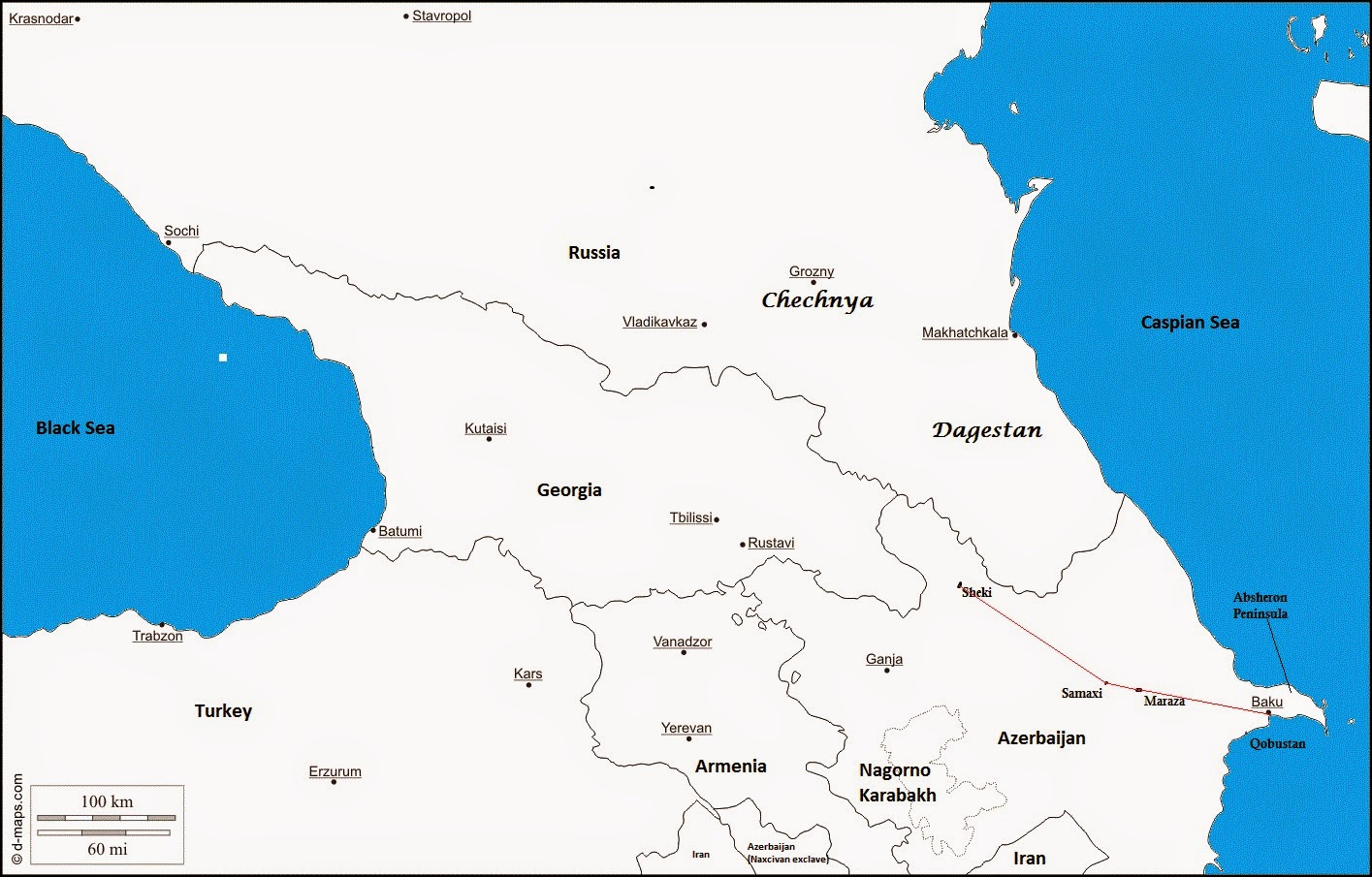 The Travels of a Curious Old Man: Sheki (or Şǝki): Part 4 of From the ...