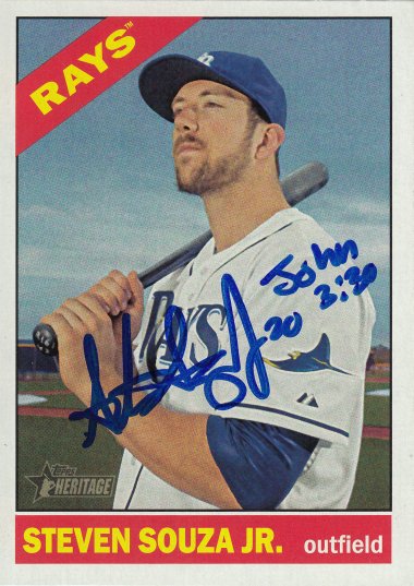 Daily Autograph: Steven Souza, Jr.