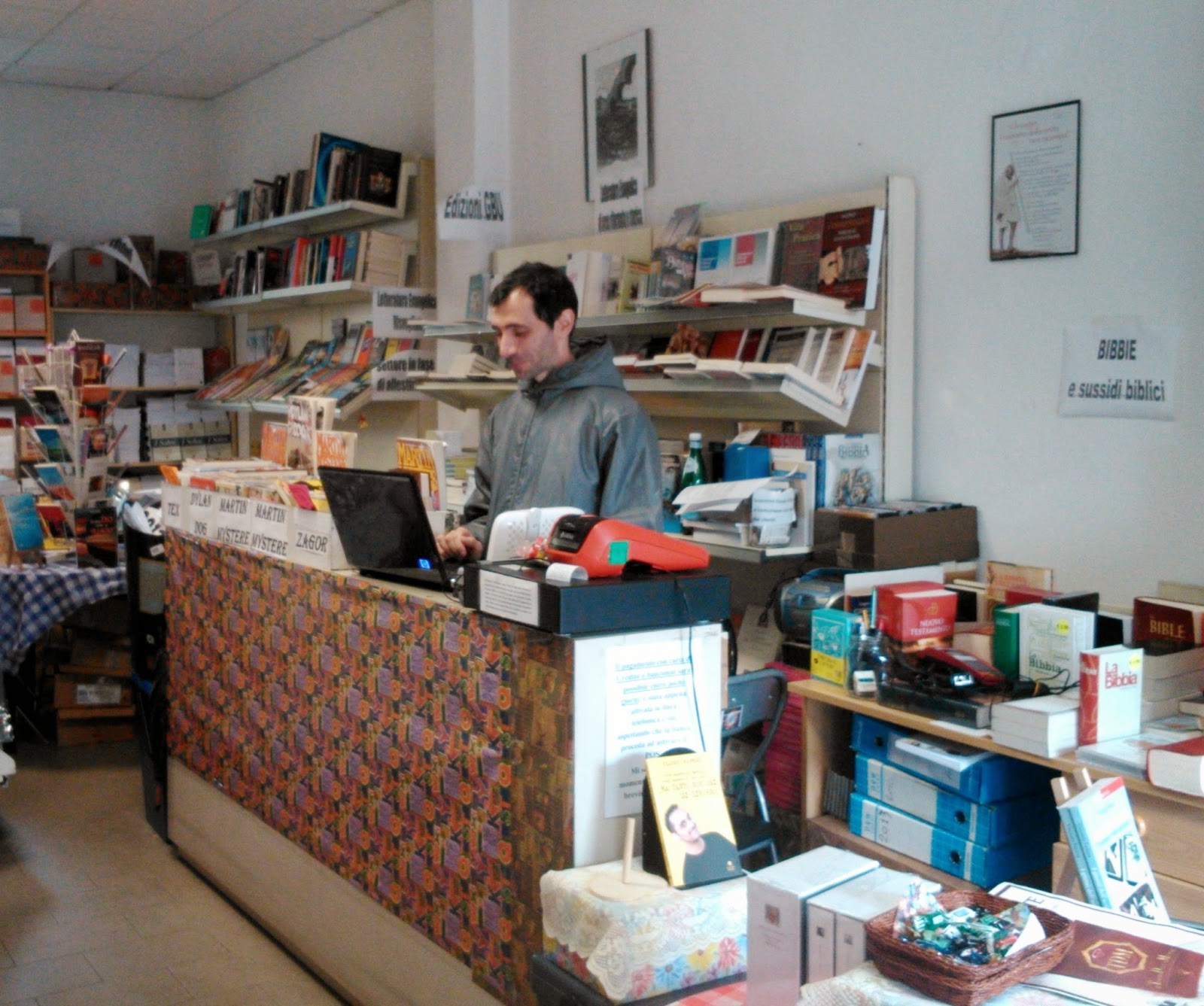 Roberto, l'unico coraggioso libraio di Montelupo | Civilupo