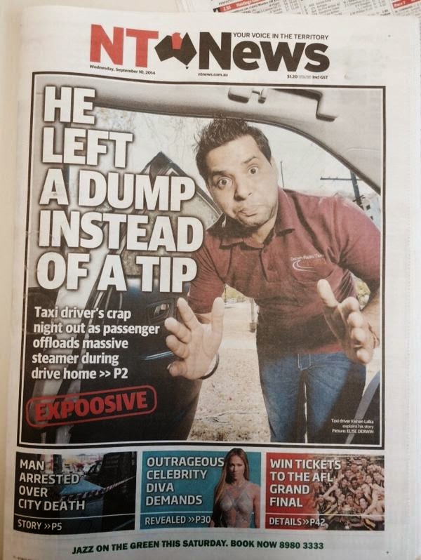 Angry people in local newspapers