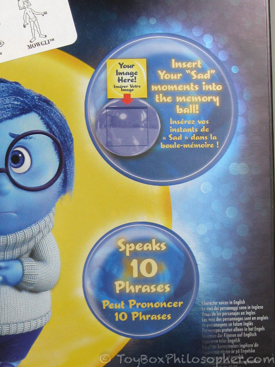 Sadness Figures from Pixar's "Inside Out"--A Comparison Review! | The ...