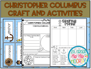 1st Grade Hip Hip Hooray!: Christopher Columbus