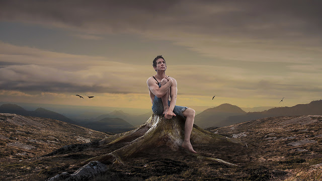 Photoshop Manipulation Tutorial - Dramatic Sad Scene - zanuara.com