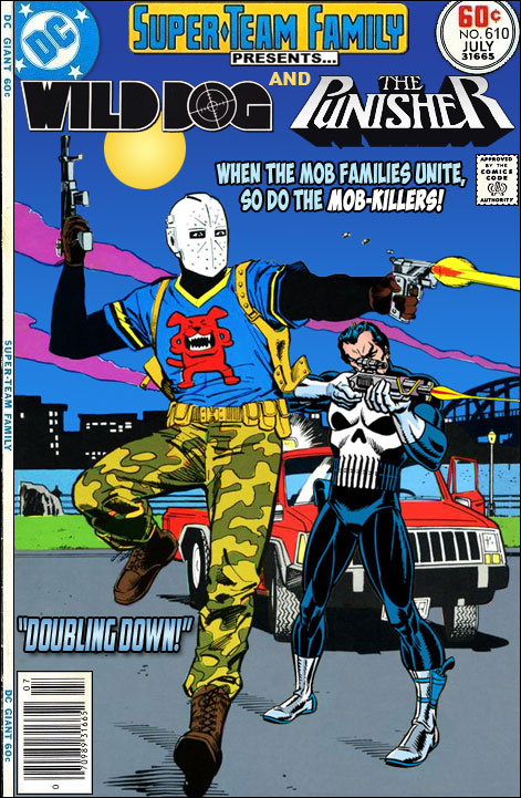Super-Team Family: The Lost Issues!: Wild Dog and The Punisher