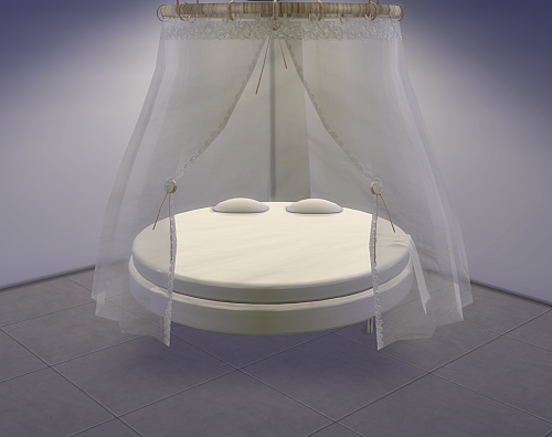 Mod The Sims - [SOLVED]WCIF Circle Bed and Canopy + Chanel Luggage Set ...