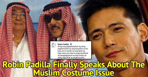 Robin Padilla's Statement Towards The Muslim Costume Of Eat Bulaga ...