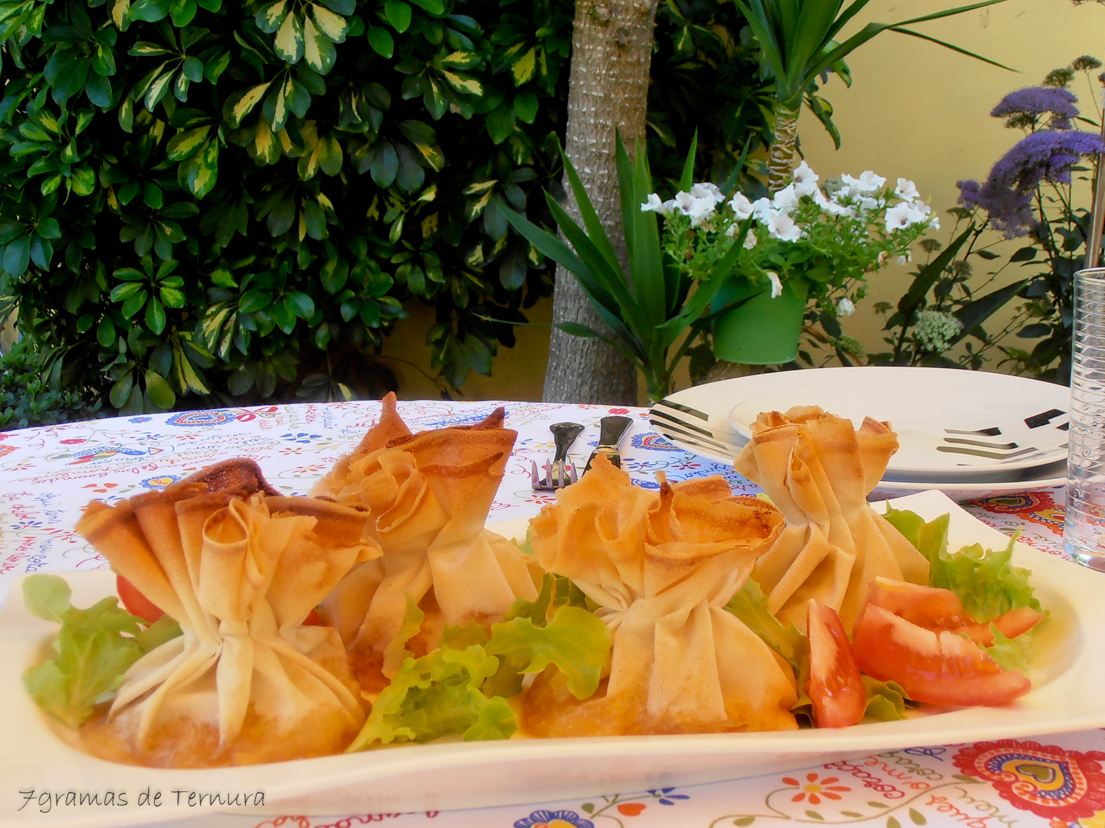 Trouxas de maçã e queijo de cabra | 7gramas de ternura