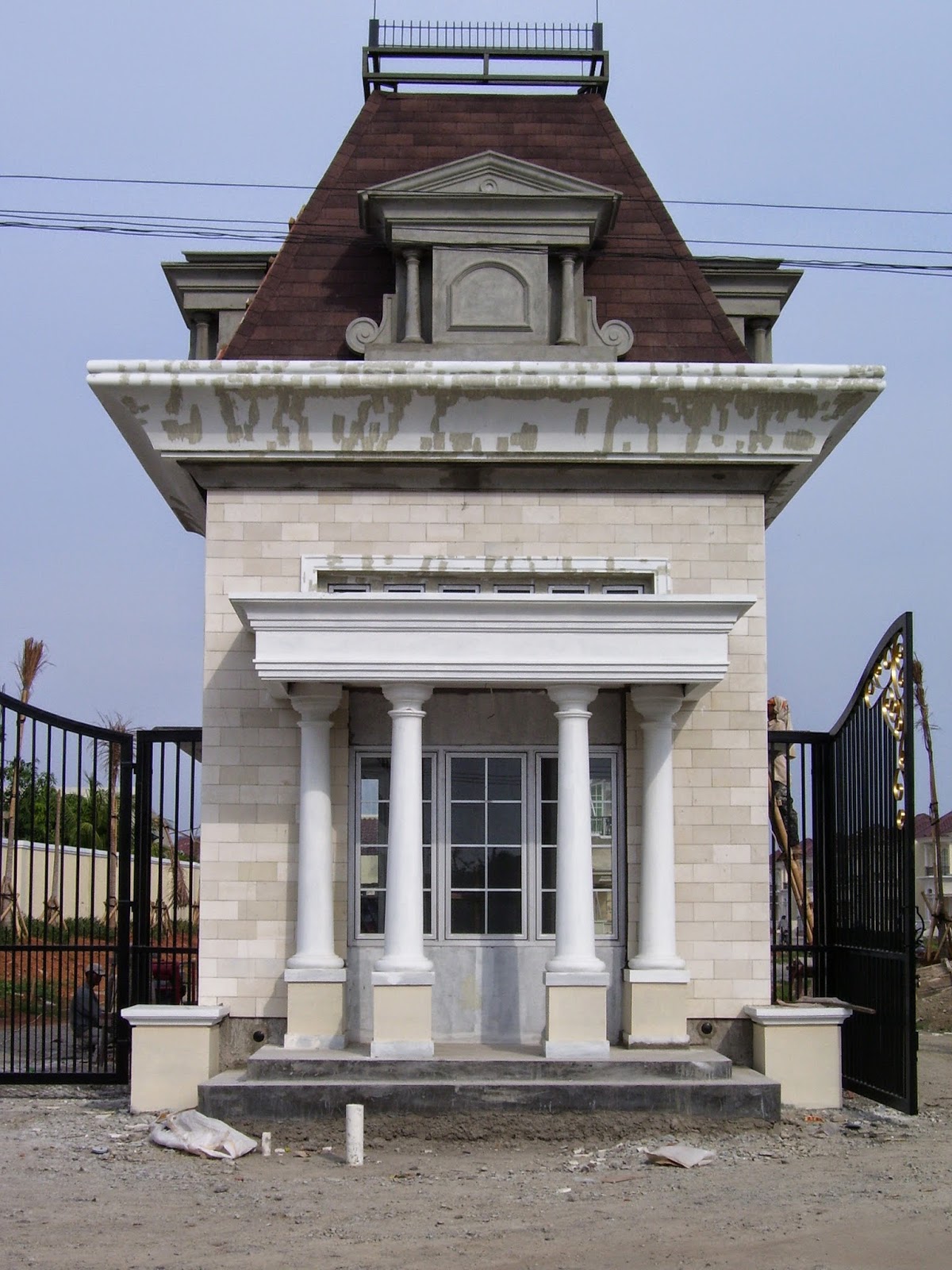 Kontraktor pembuat grc kubah masjid lisplang mahkota kolom krawangan ...