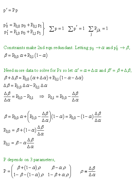 Rovers 2nd Blog Finding A Transition Matrix To Fit Given Data