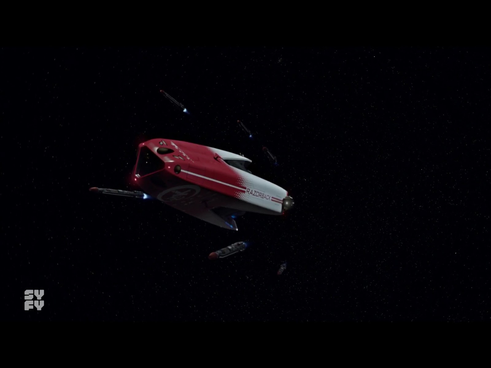 Super Punch: The Razorback (racing ship from The Expanse)