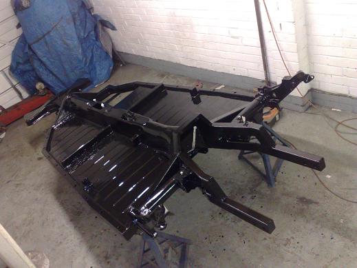 Reforço do chassis Fusca