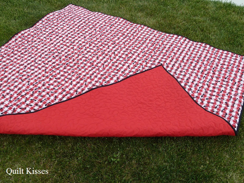 Quilt Kisses: Ant Picnic: A Fast Finish