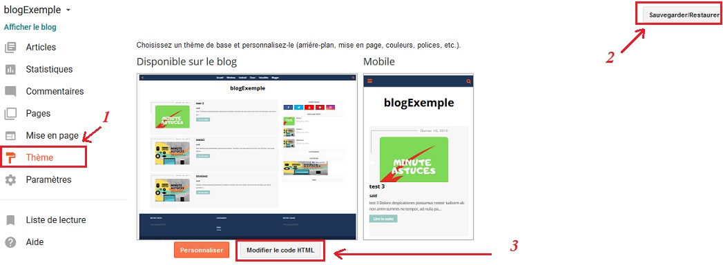 comment créer un blog gratuit avec blogspot - minute astuces