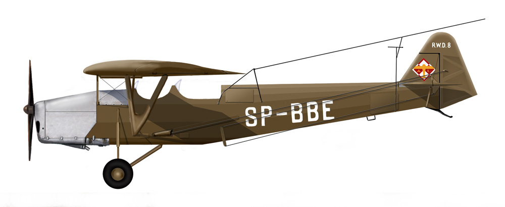 RWD-8 - "holówka" szybowców