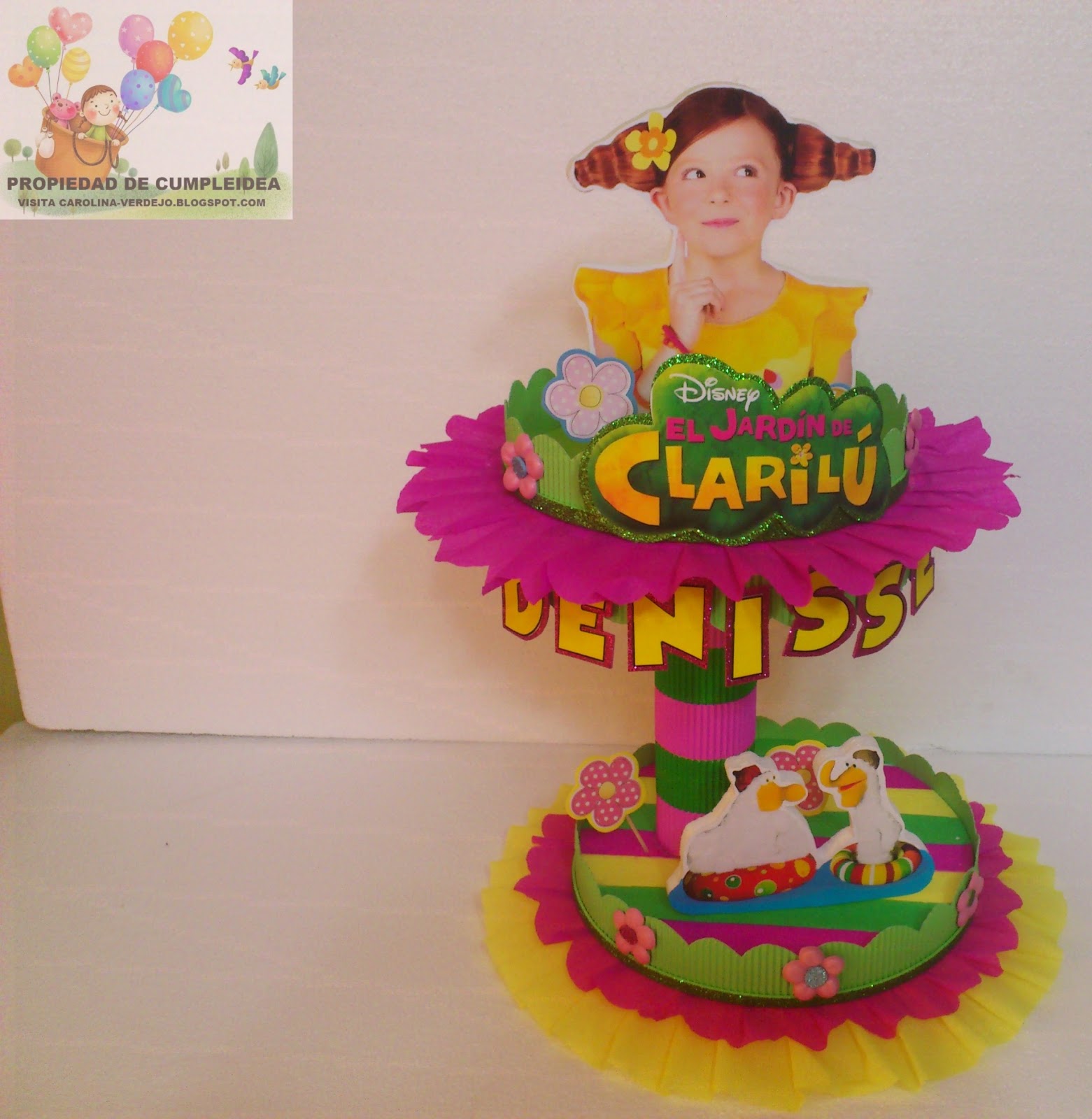 DECORACIONES INFANTILES: EL JARDIN DE CLARILU