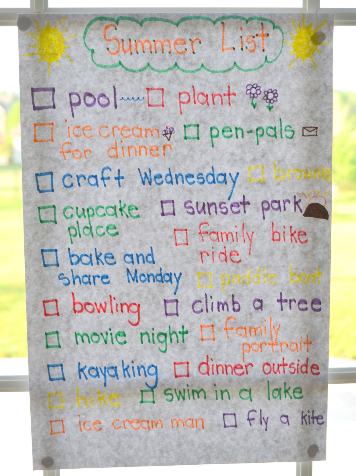 ...Loving Lifes Little Things...: {Summer List 2012}