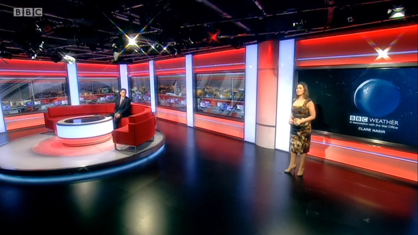 UK Regional News Caps: Clare Nasir - BBC North West Tonight Weather