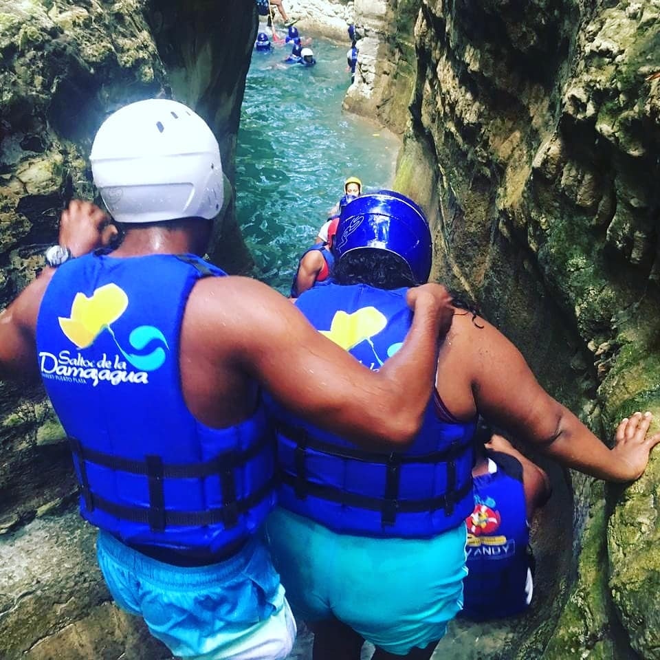 Como llegar a Los 27 charcos río damajagua