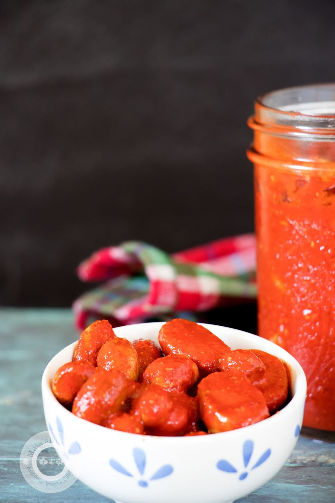 Amtekai Oorga | Amtekai Uppinakai | Indian Hog Plums Pickle - Malas-Kitchen