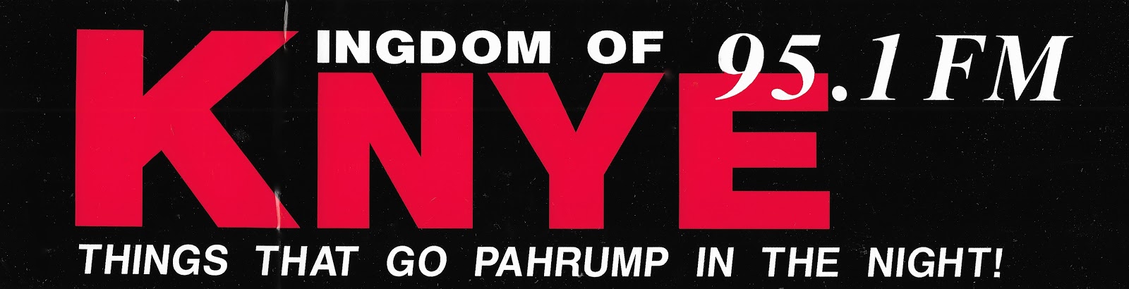 Radio Sticker of the Day: R.I.P. Art Bell - KNYE