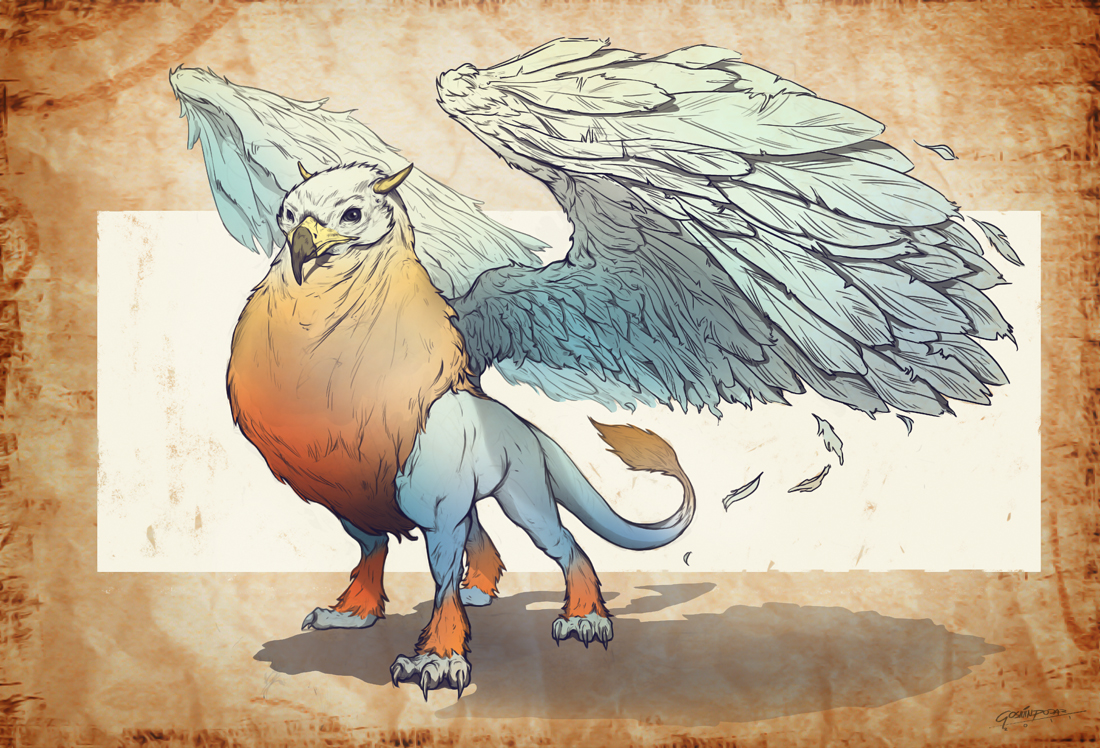the art blog of cosmin podar: Gryphon