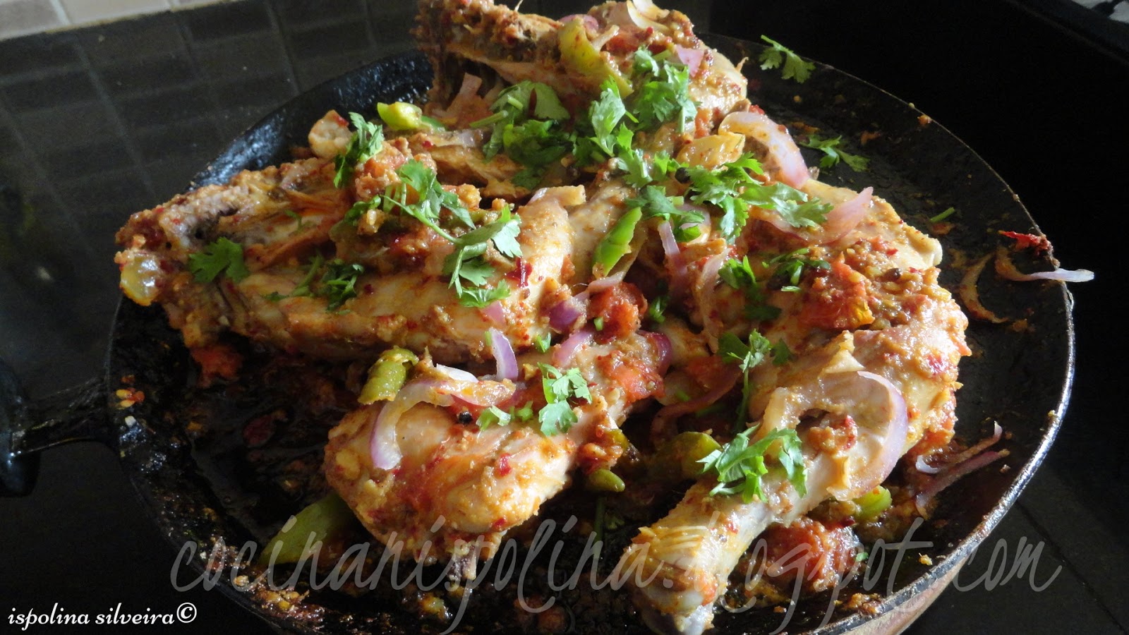 Cocinanispolina: Tawa Chicken Fry