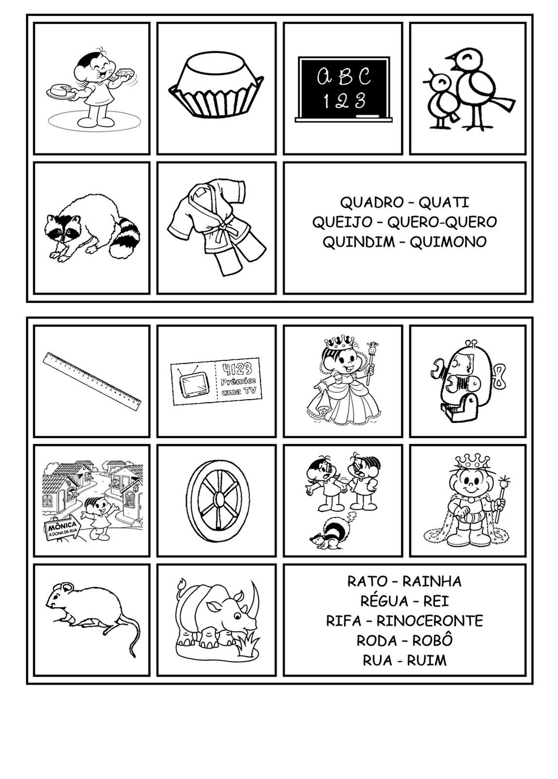 álbum de figurinhas silábico | Aprendendo com a Tia Debora