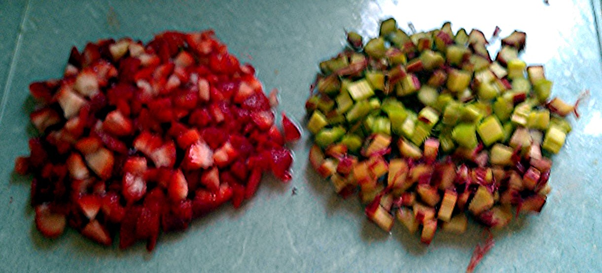 Kissing the Cook: Strawberry-Rhubarb Pastry Ravioli