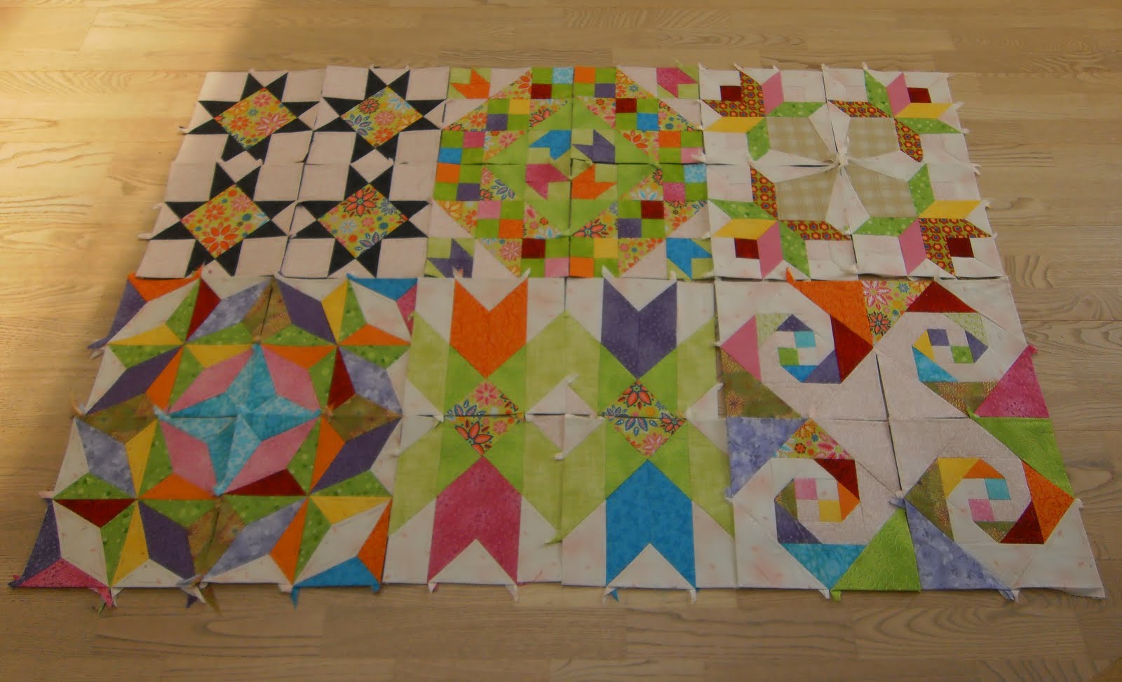 Patchwork-blomsten: Kritik ... !!